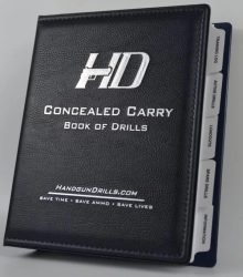Concealed Carry Book Of Drills - Handgun Training Drill Cards And Log ...