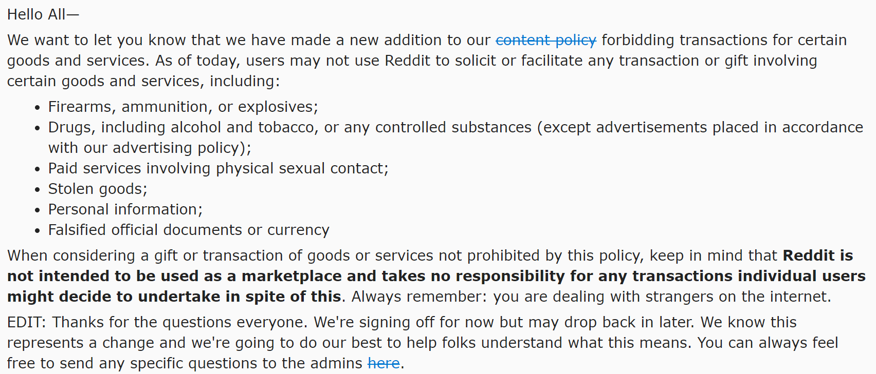 Reddit Lays Down The Ban-Hammer On Gun Groups » Concealed Carry Inc