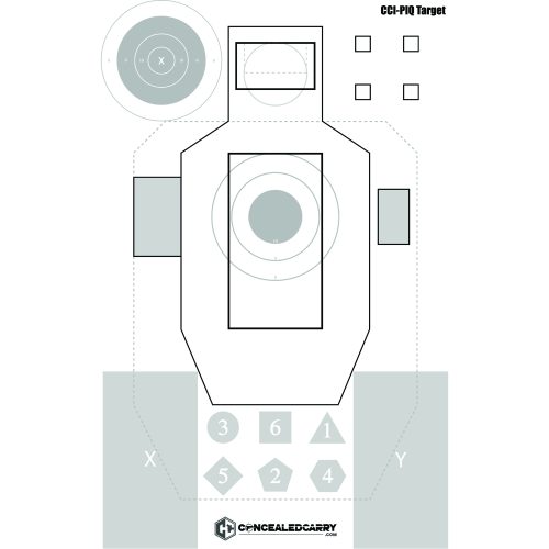 PIQ, Shooting Fundamentals, And PIQ Target Bundle » Concealed Carry Inc