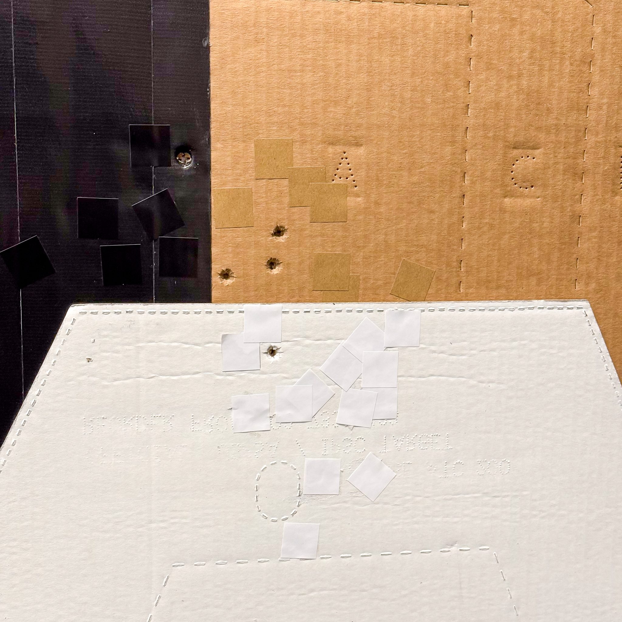Target Pasters 7/8" Square 1000 Per Roll » Concealed Carry Inc